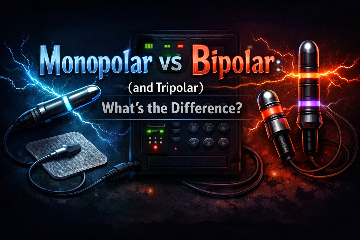 Monopolar vs Bipolar (and Tripolar) Electrodes: What’s the Difference ...