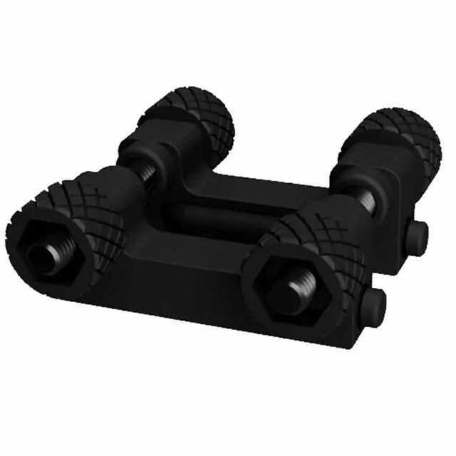 Bipolar 6mm Conductive Rubber Nipple Clamp Electrodes - Black ...
