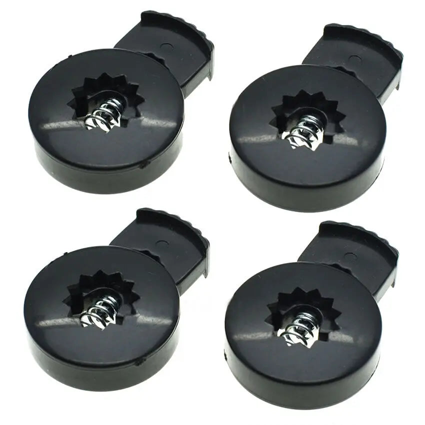 6mm or 4mm Conductive Rubber Tubing Clips Black - Joanne's E-Stim ...