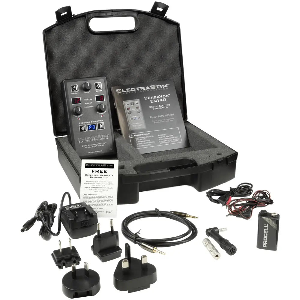 ElectraStim SensaVox Electro Sex Stimulator - EM140 - Joanne's E-Stim ...