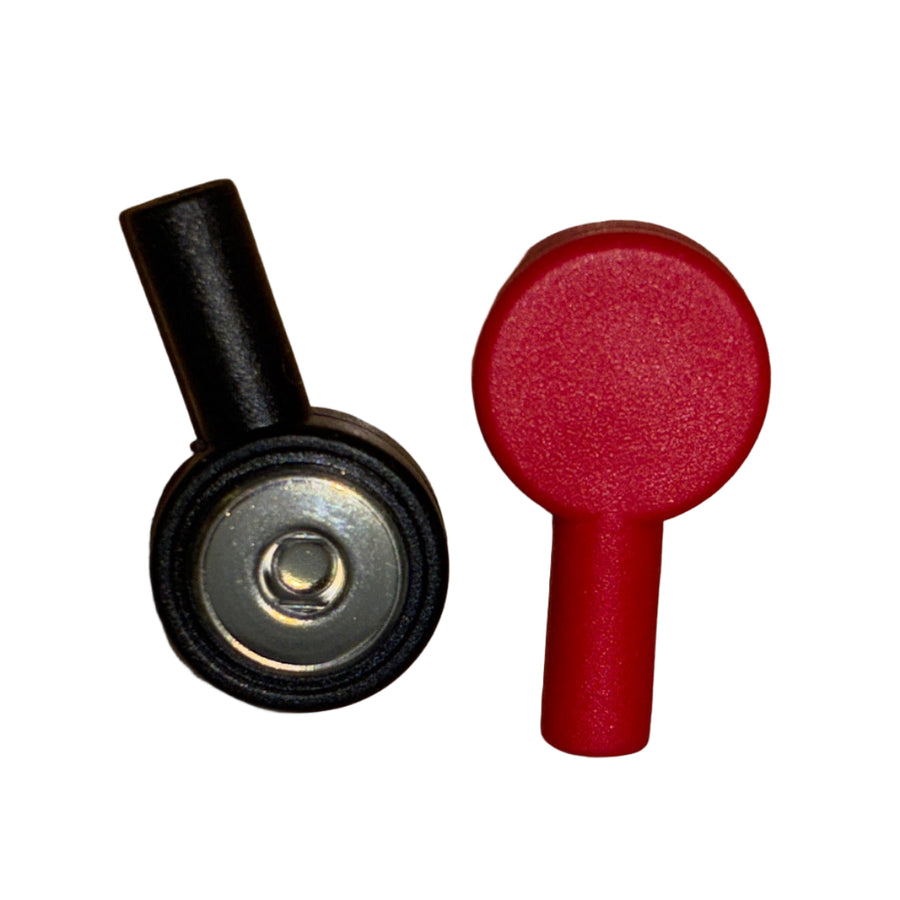 Pack Of Two 2mm Socket To 3.5mm Snap Socket - Joannes E-Stim Emporium
